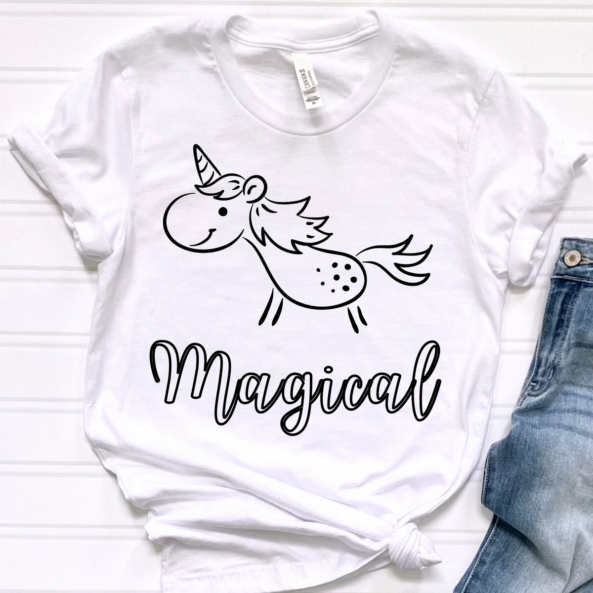 Unicorn Coloring DTF Print – Crawford Country Store