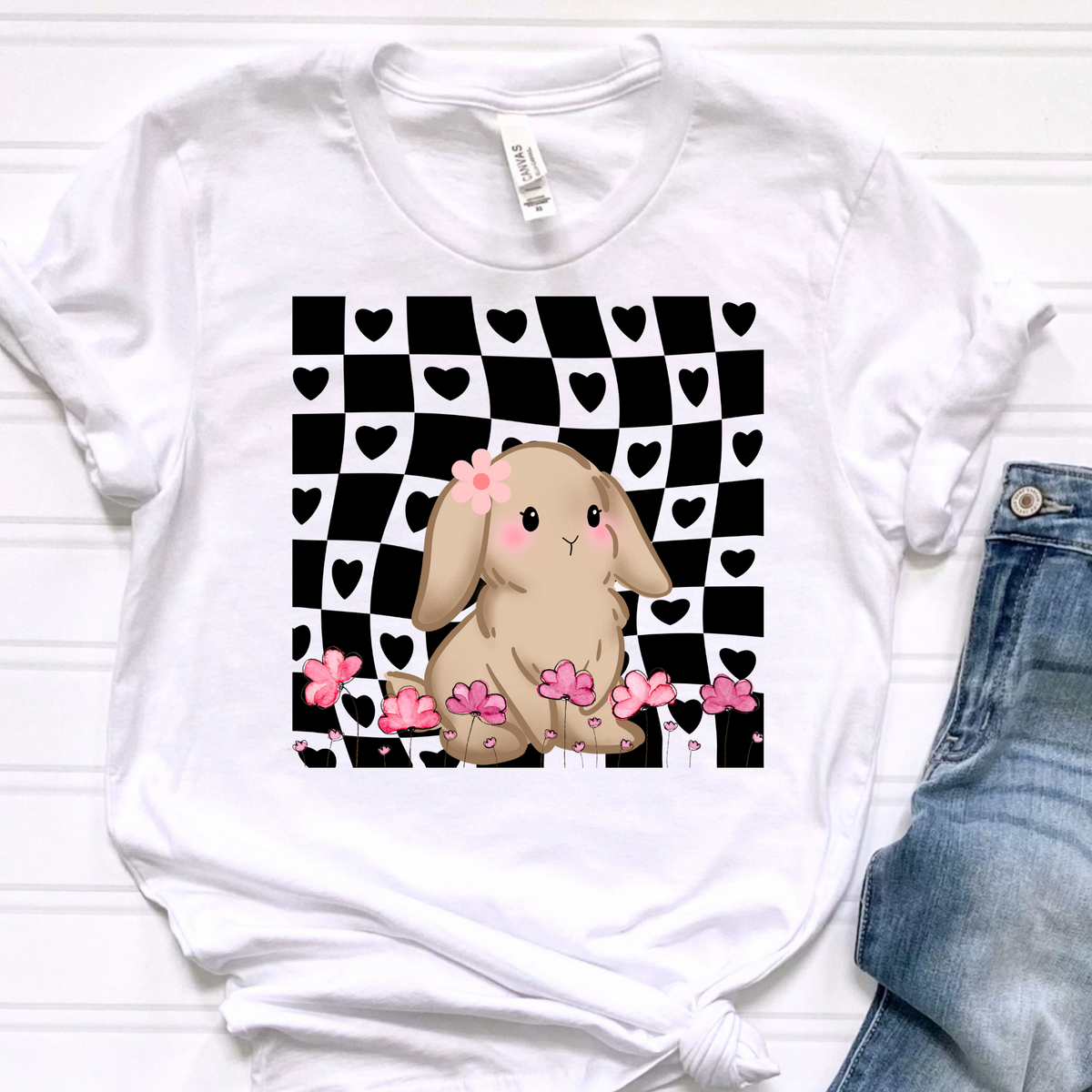 Bunny DTF Print – Crawford Country Store