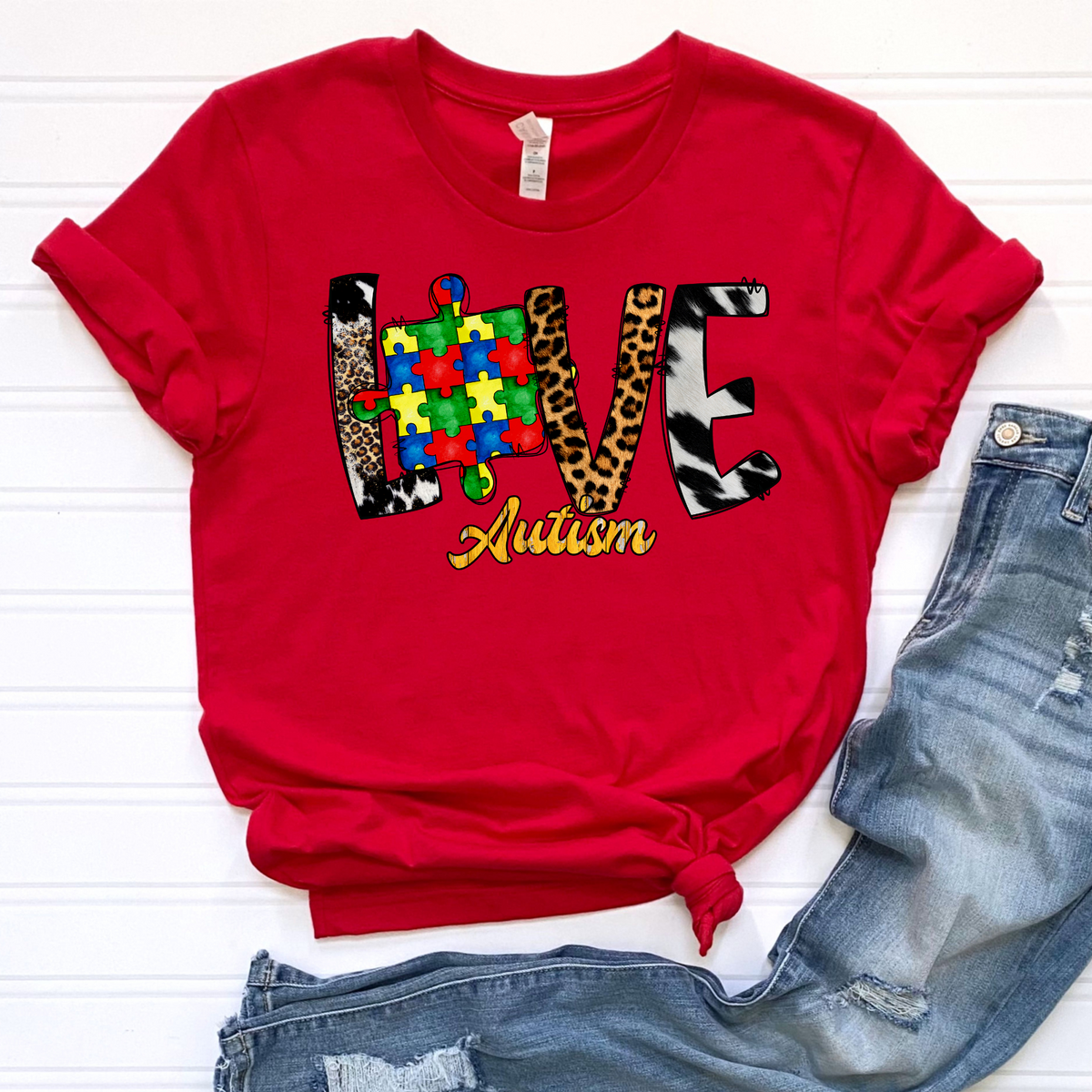 Love Autism DTF Print – Crawford Country Store