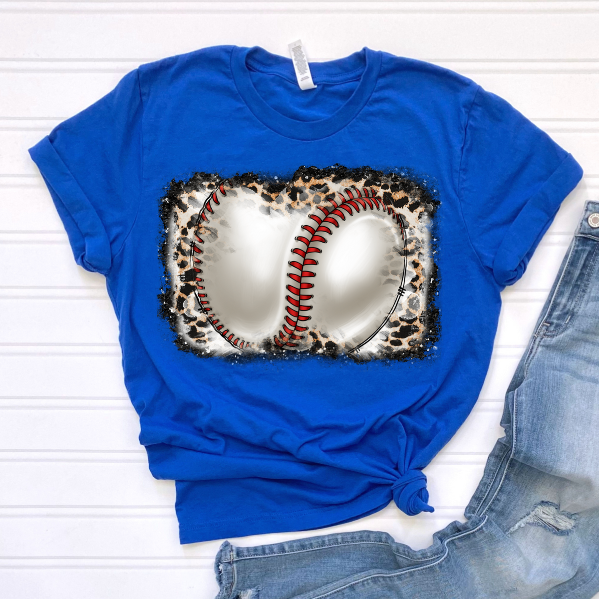Baseball Cheetah Print DTF Print – Crawford Country Store