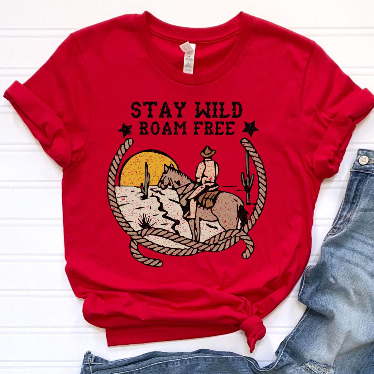 Stay wild, Roam Free DTF Print – Crawford Country Store